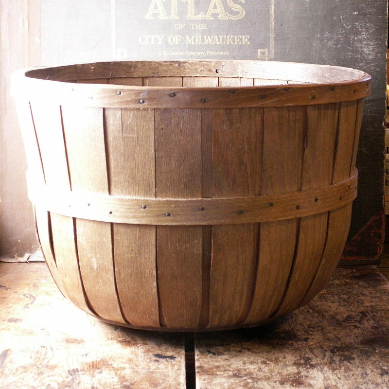 Bushel Basket - Etsy