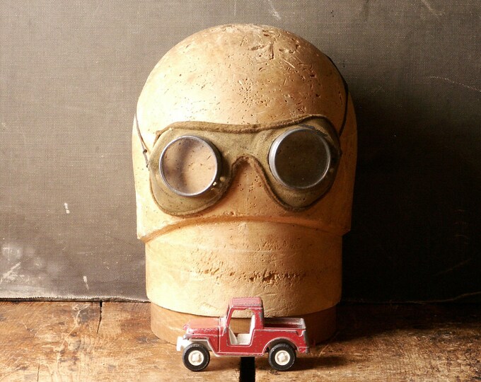 Vintage Driving Goggles With Mesh Side Protectors - Great Guy Gift! - Etsy