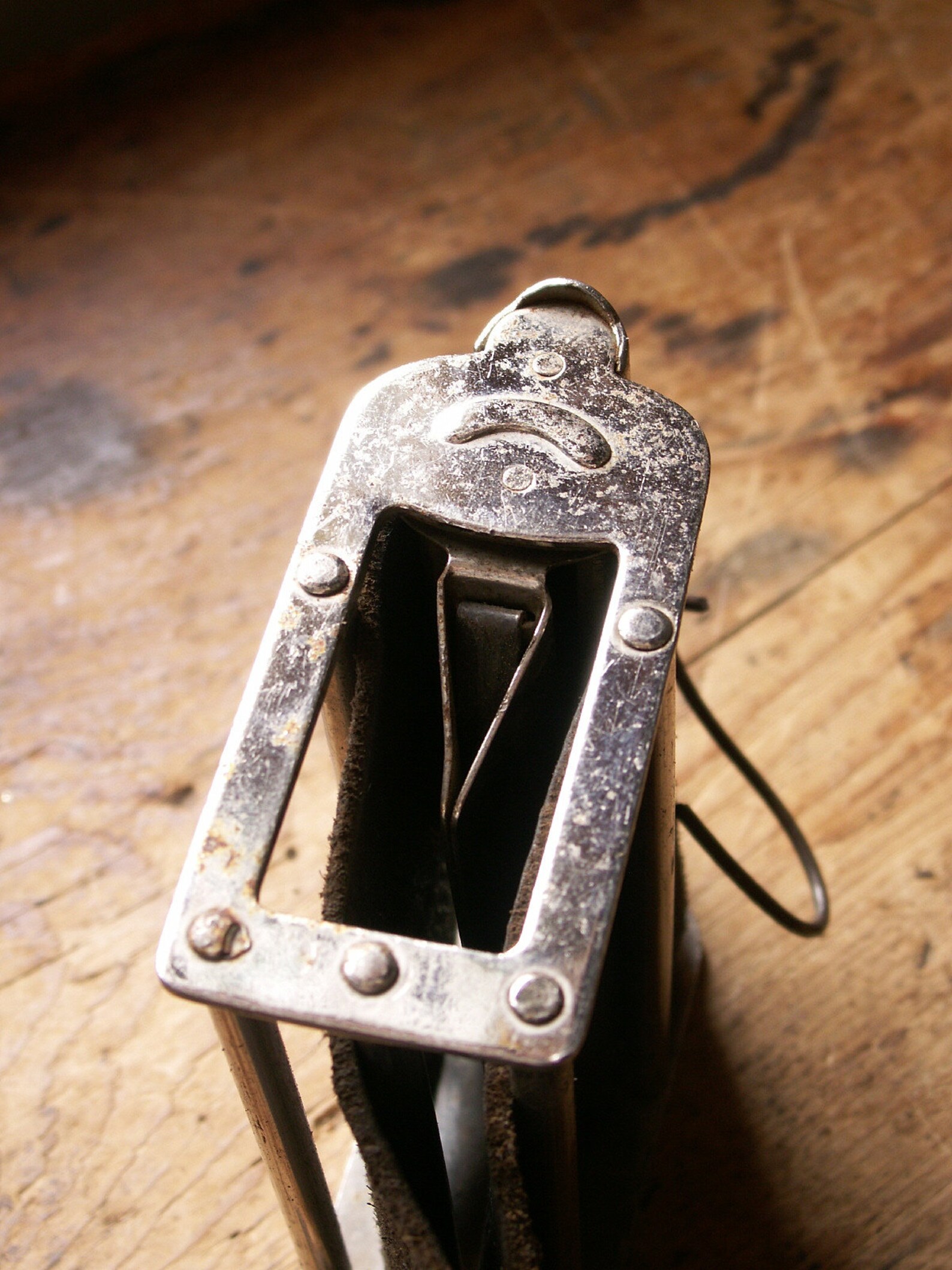 Vintage Sterling Stropper Leather Razor Sharpening Strop | Etsy