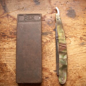 Vintage Rex Sharpening Whetstone - Henry Sears & Sons 1865 Oilstone ...