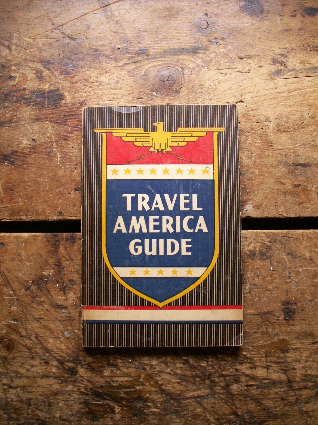 Vintage 1943 Travel America Guide - State by State Hotel Guidebook From ...