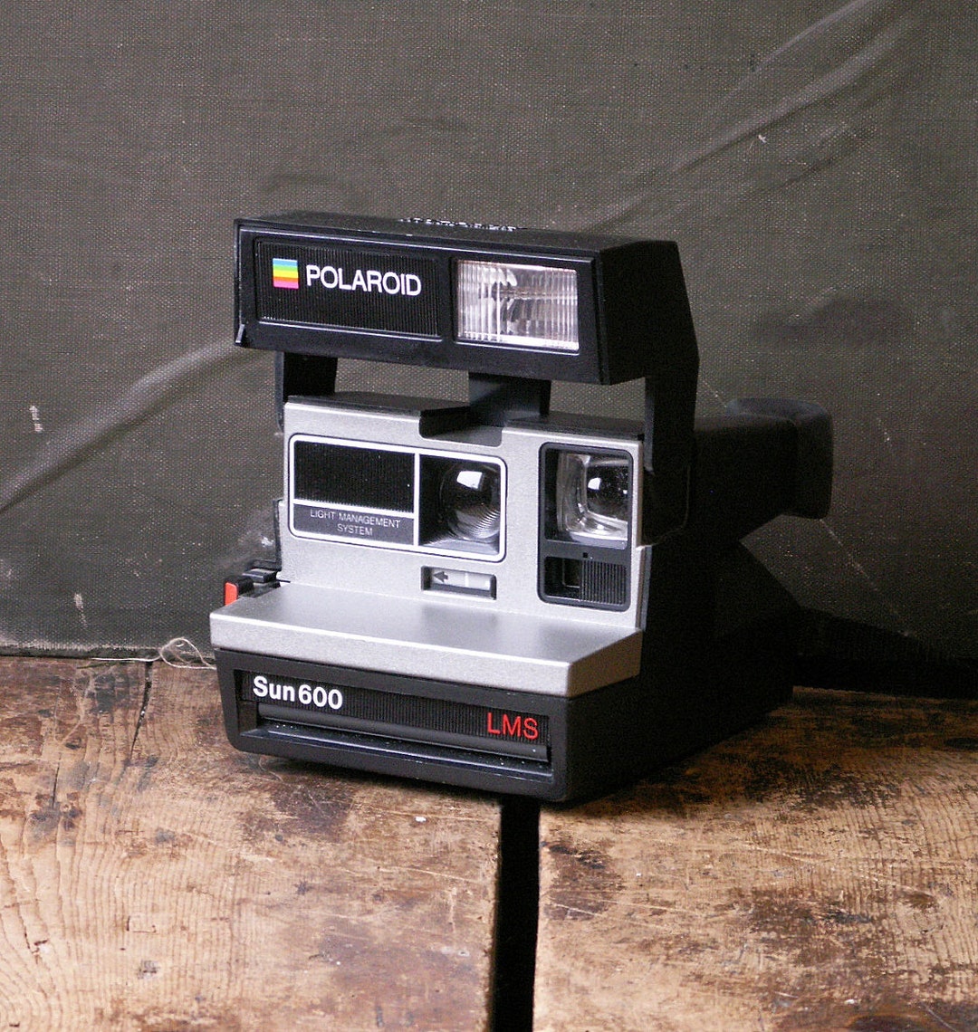 Vintage Polaroid 600 Land Camera - Sun 600 LMS Model - Retro Instant ...