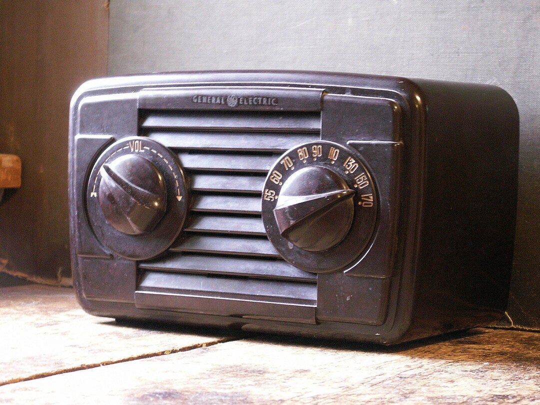 Vintage General Electric Tube Radio - Still Works! - Etsy