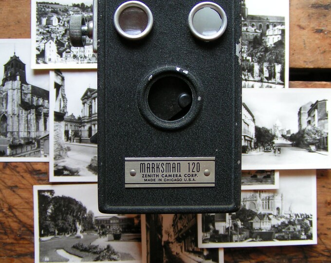 Vintage Marksman 120 Box Camera - Etsy
