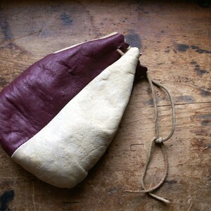 Vintage Leather Marble Pouch With Drawstring and Marbles - Etsy