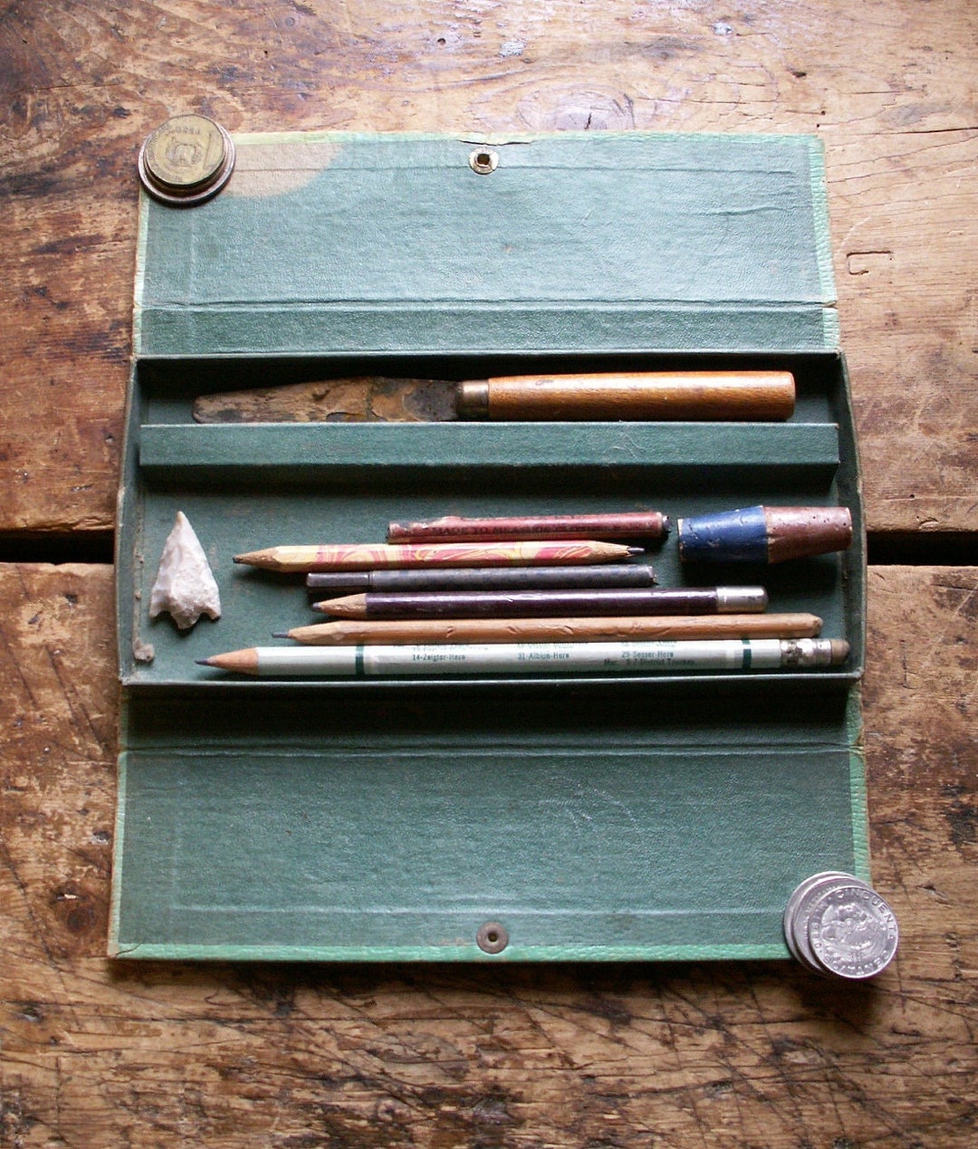 Vintage Patrick Henry School Pencil Case From Joseph Dixon Crucible ...