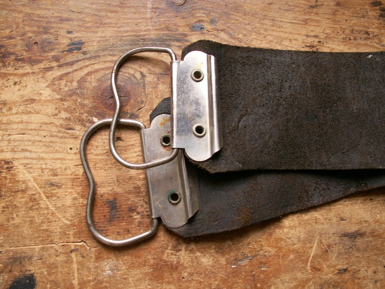 Vintage Sterling Stropper Leather Razor Sharpening Strop | Etsy