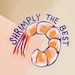 Shrimply the Best Transparent Sticker - Etsy