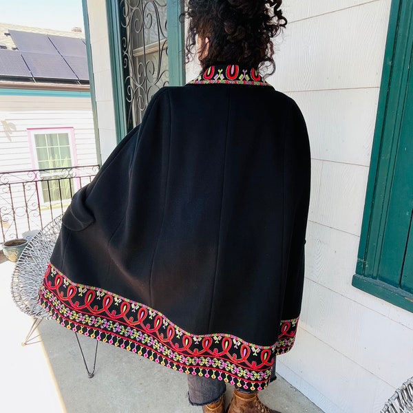 Wool Cape - Etsy