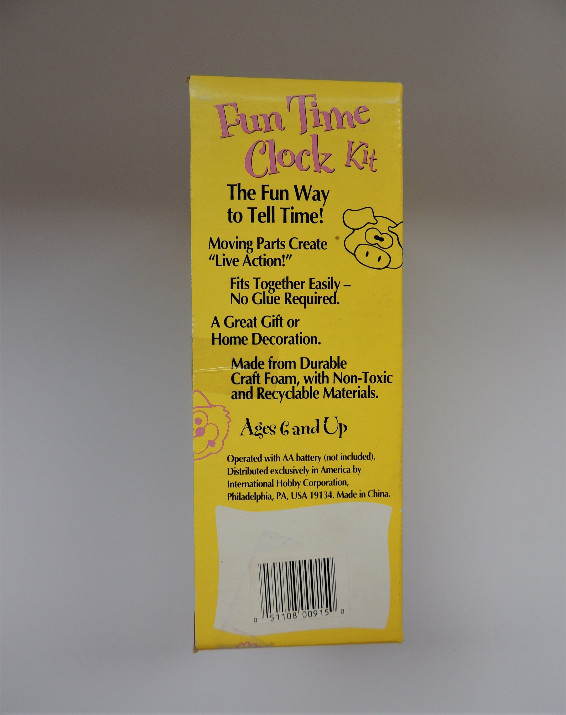 Vintage Fun Time Clock Kit / Vintage Halloween Clock Kit / Witchs ...