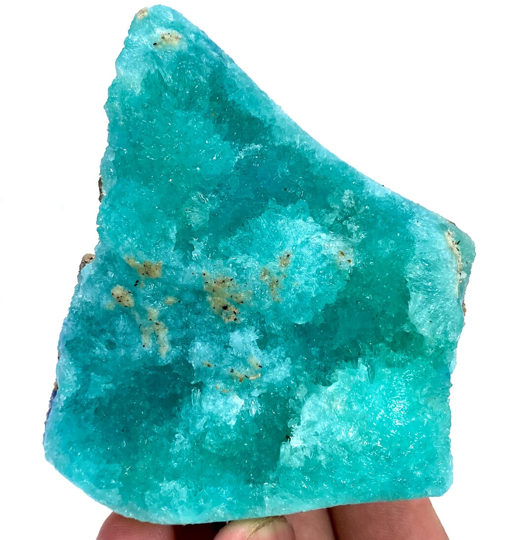 147 Gram Unique Rare Natural Blue ARAGONITE Specimen @AFGHANISTAN ...