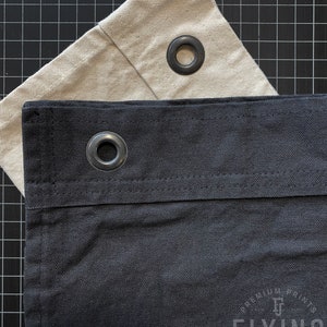 Custom Hand Painted Cotton Canvas Flag: Vintage Style Wall Tapestry - Etsy