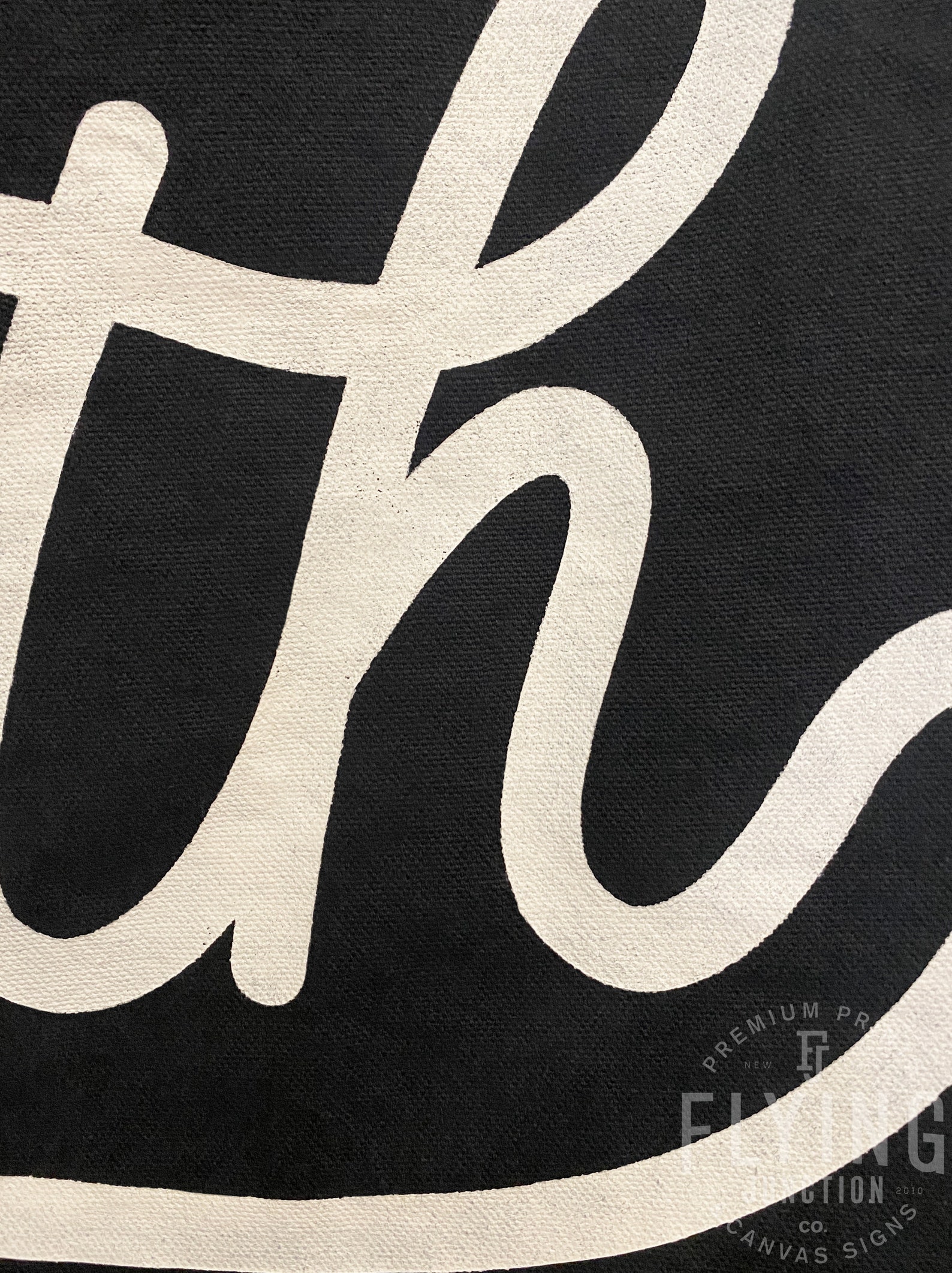 Custom Hand Painted Cotton Canvas Flag Vintage Look Wall - Etsy