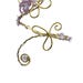 Whimsical Gold Purple Flower Arm Cuff - Etsy