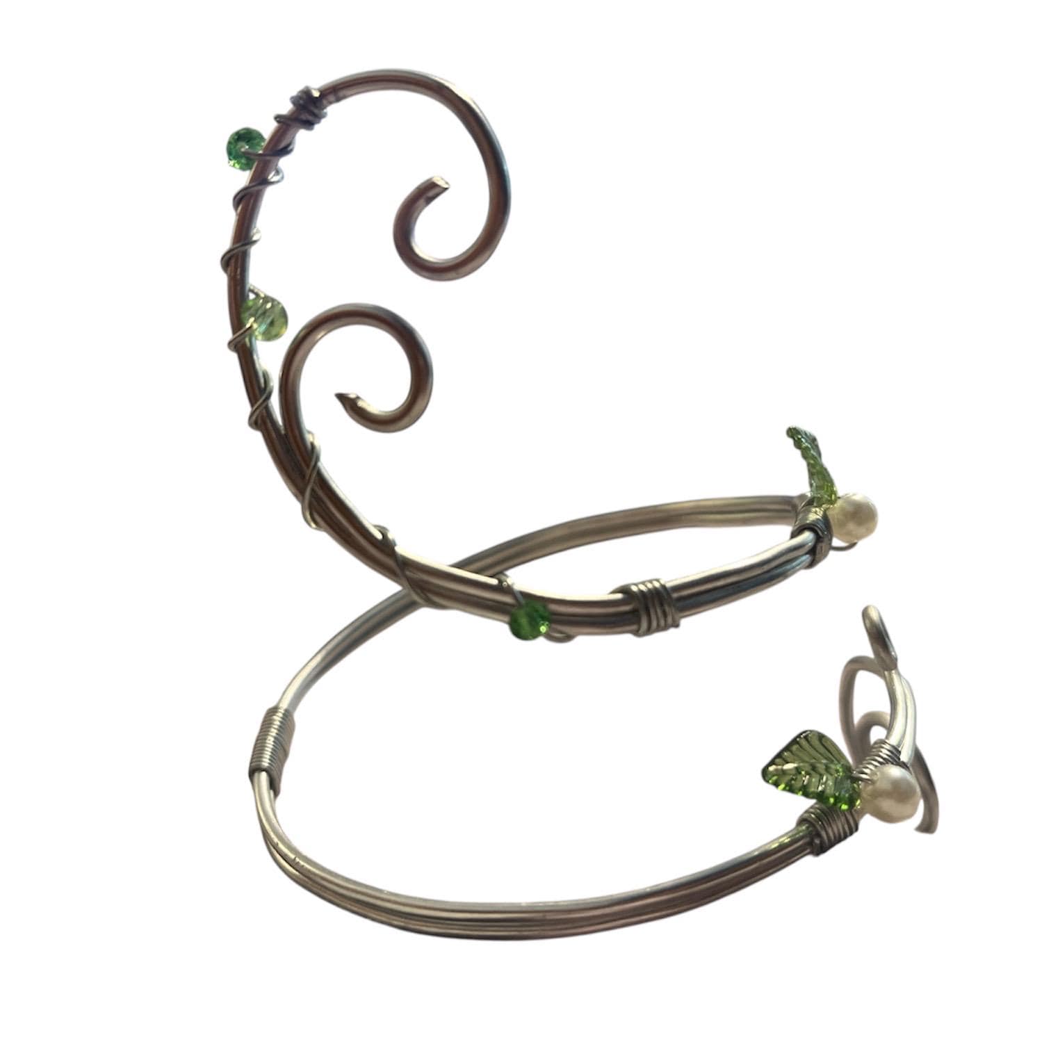 Whimsical Silver Vine Arm Cuff - Etsy