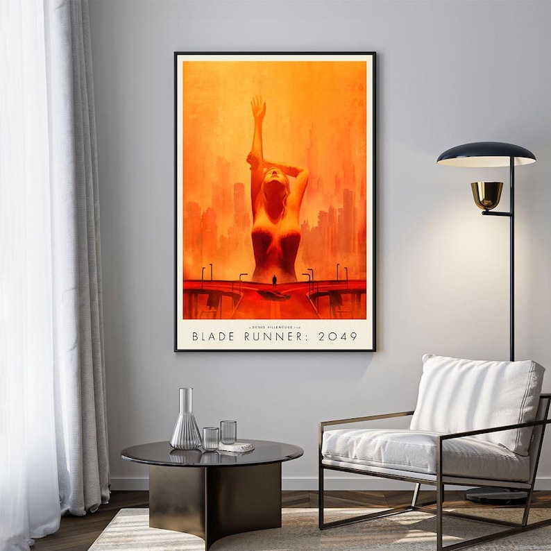 Blade Runner 2049 Movie Poster, Classic Movie Art, Fantasy Movie Print ...