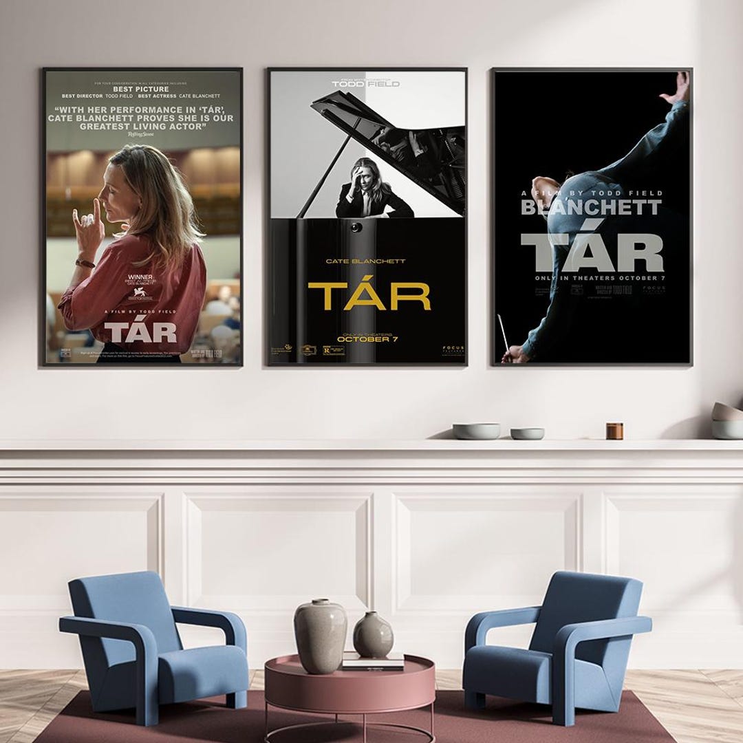 Tár Movie Poster, Classic Movie Art, Fantasy Movie Print, Film Lover ...