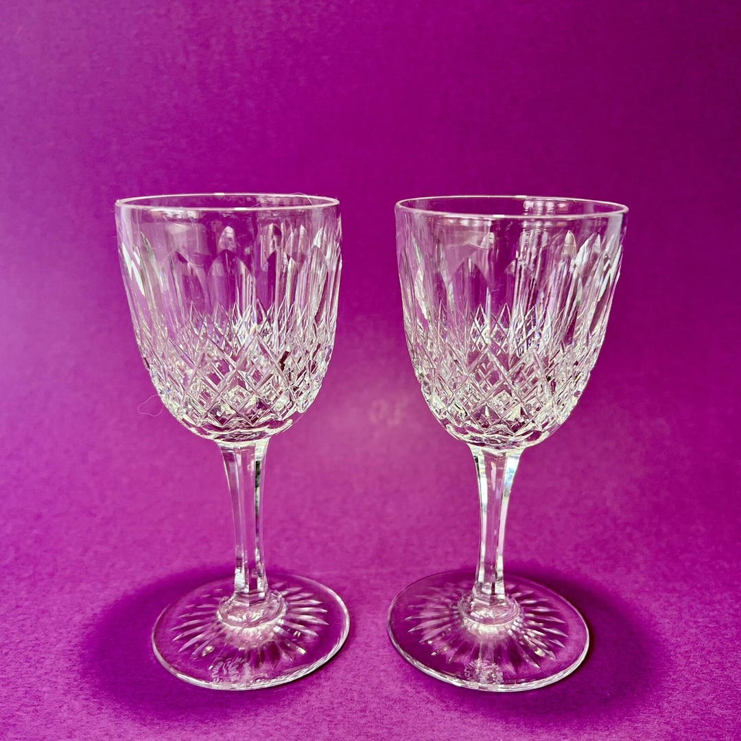 2 Vintage Thomas Webb Crystal Sherry Glasses. Normandy 1936 -1949 - Etsy