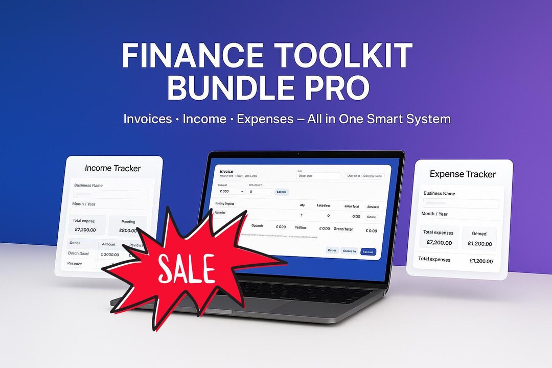 Ultimate Finance Toolkit | Smart Invoice Generator, Income and Expense ...