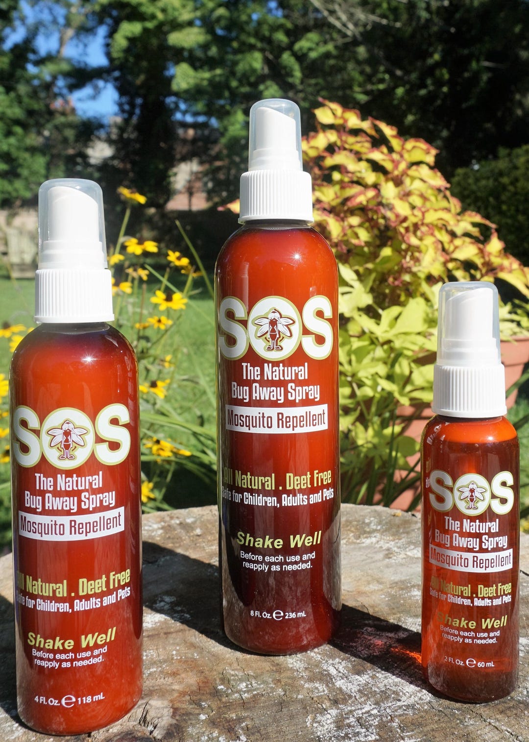 SOS Natural Bug Away Spray - Etsy