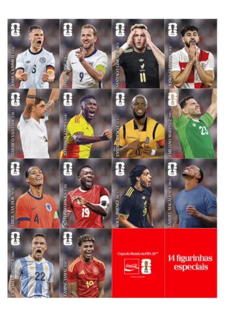 2026 World Cup Stickers in PDF | Instant Download | 48 National Teams ...
