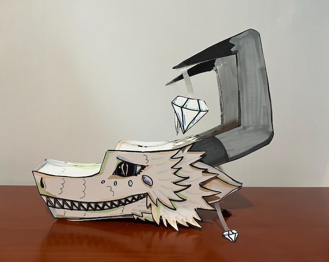 Diamond Themed Dragon Puppet - Etsy