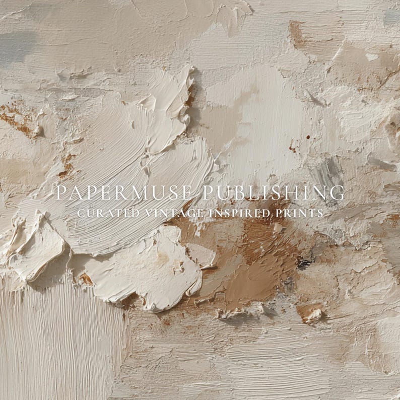 Moody Abstract Frame TV Art, Earthy Neutral Landscape, Textured Modern ...