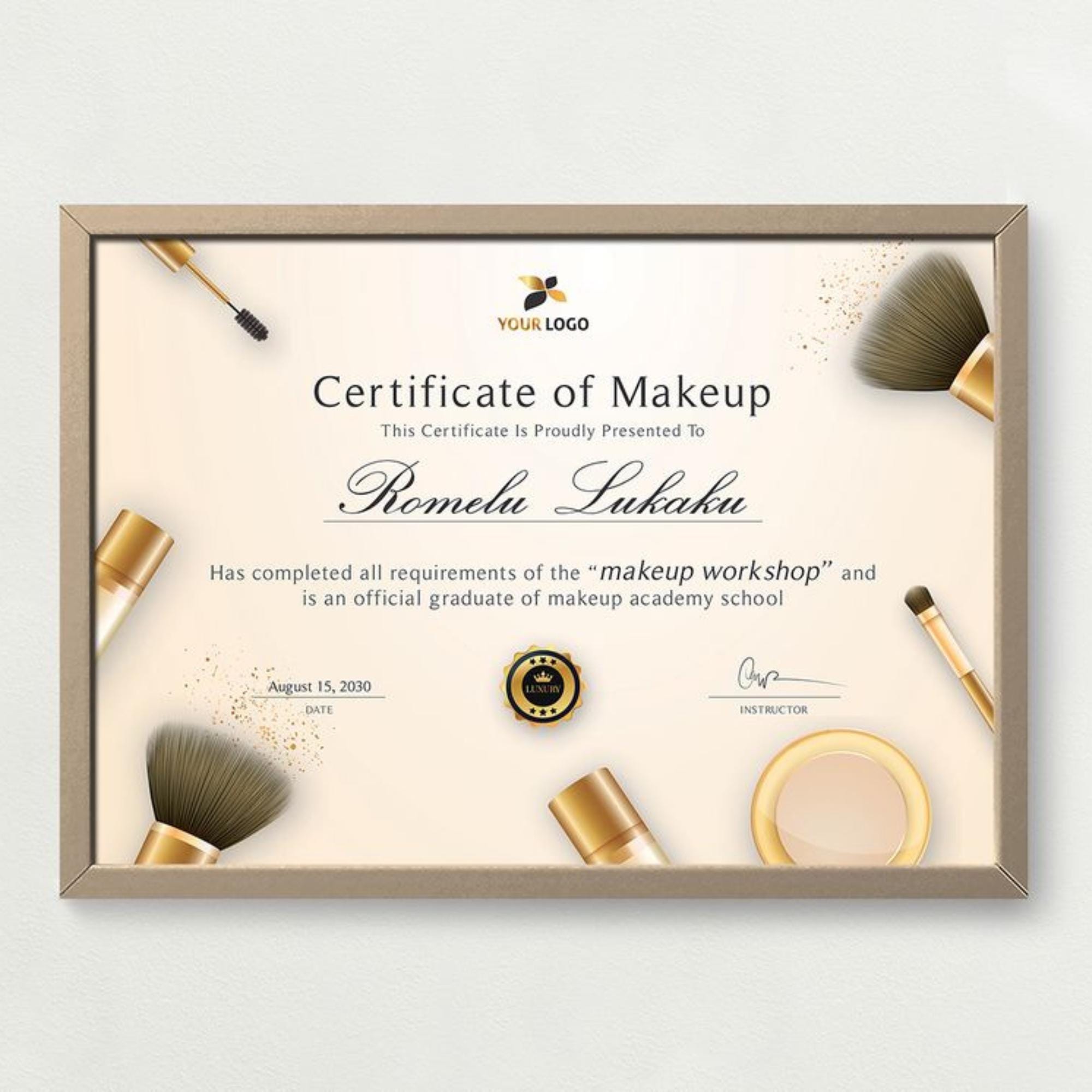 Editable High School Diploma Template: Graduation Replica (canva ...