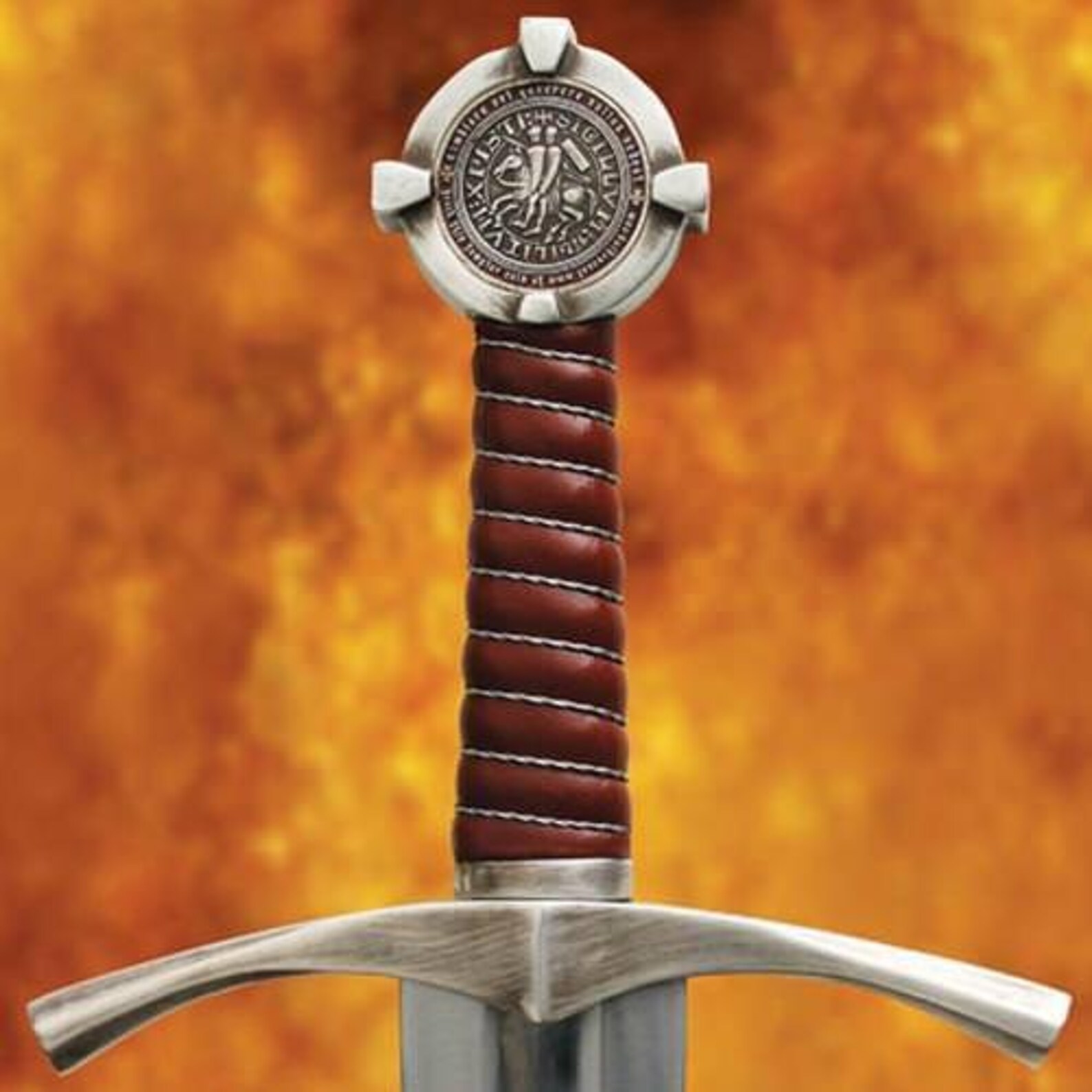 Handmade Knights Templar Sword: the Accolade, High Carbon Steel With ...
