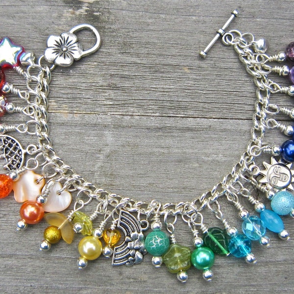 Rainbow Charm - Etsy