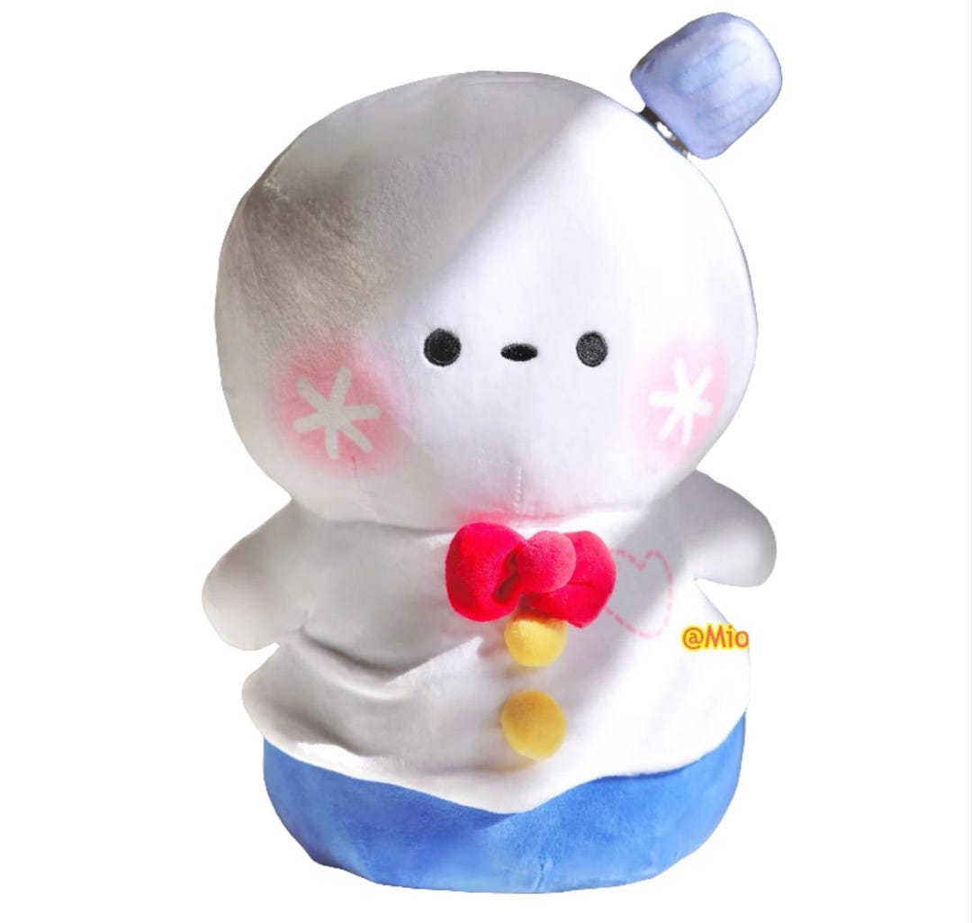 Love and Deepspace Zayne Gift Merch Custom Plush Happy Snowman Plush ...