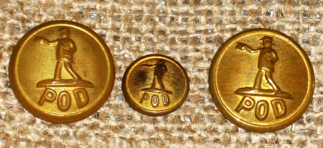 U.S. Post Office Uniform Buttons Set of 3 Vintage/ Antique - Etsy