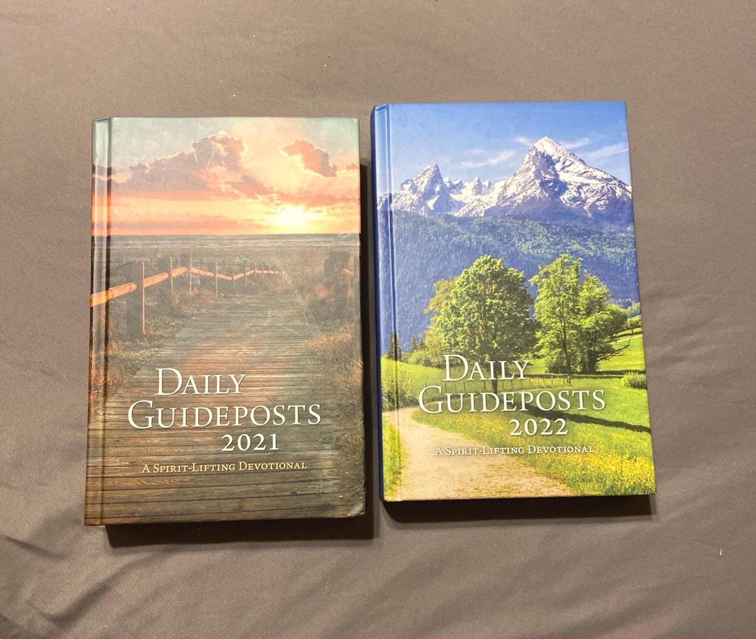 Daily Guideposts Devotional Books – 2021 & 2022 Hardcover - Etsy
