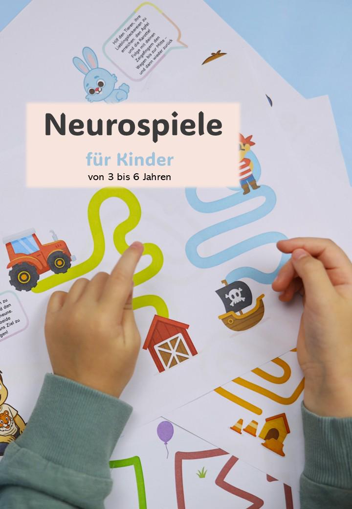 Neuro Games for Children – PDF Workbook (language: German) - Etsy