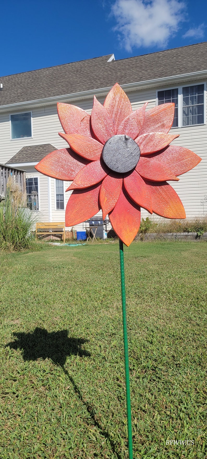 Large Wood Flower PDF Template Pattern (petal Sizes + Center Circle ...