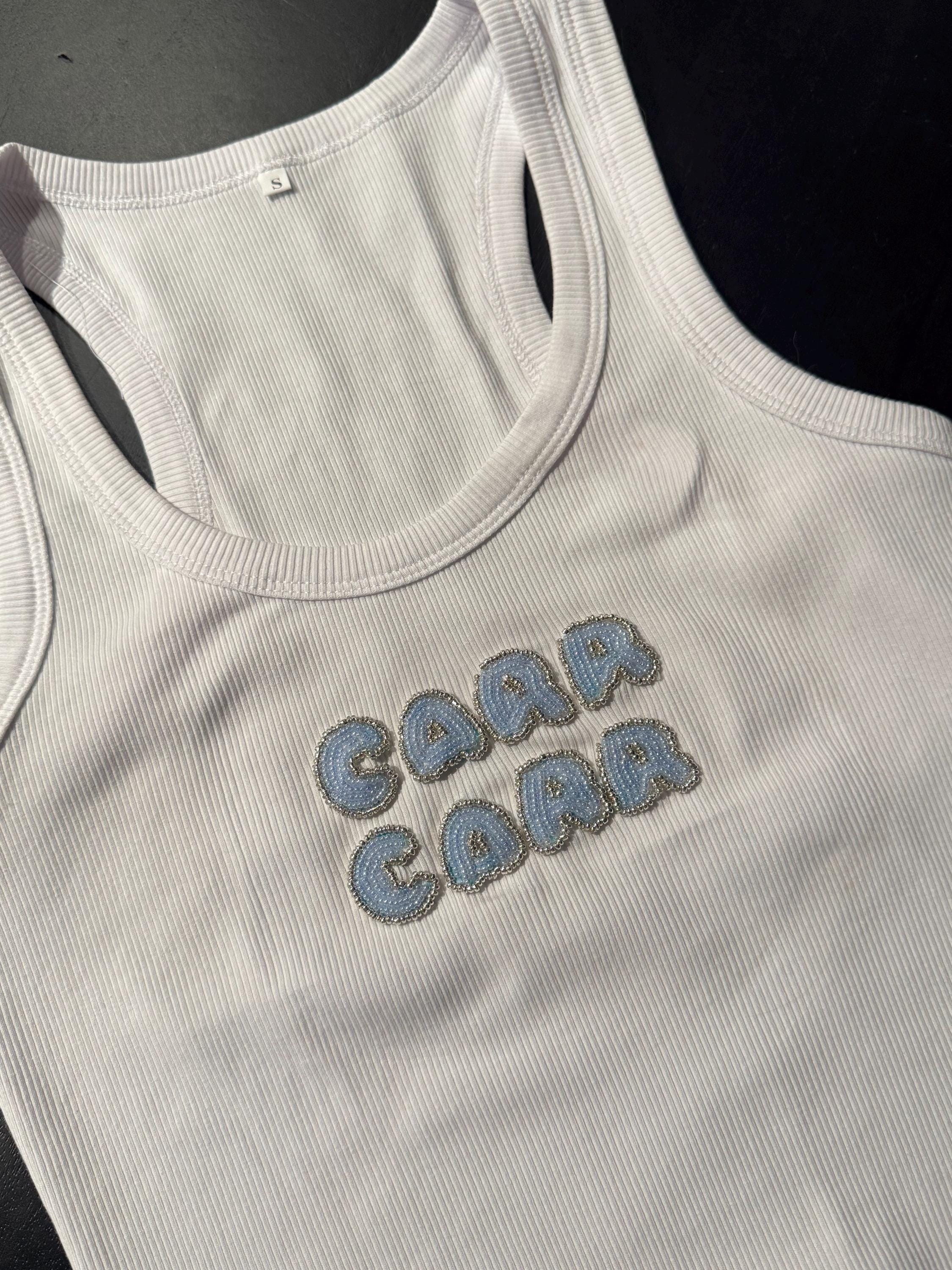CUSTOM Name Beaded Embroidery Tank Top! - Custom Game Day Outfit ...