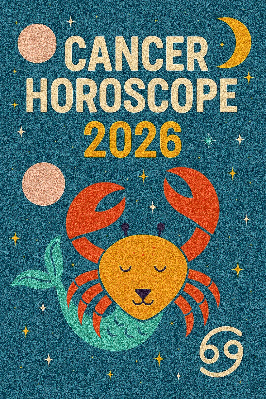Cancer Horoscope 2026| Printable PDF| Instant Download| Large Print 8 ...