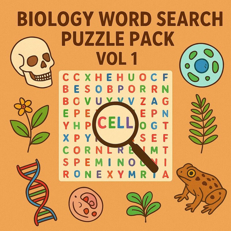 Biology Jigsaw Puzzle - Etsy