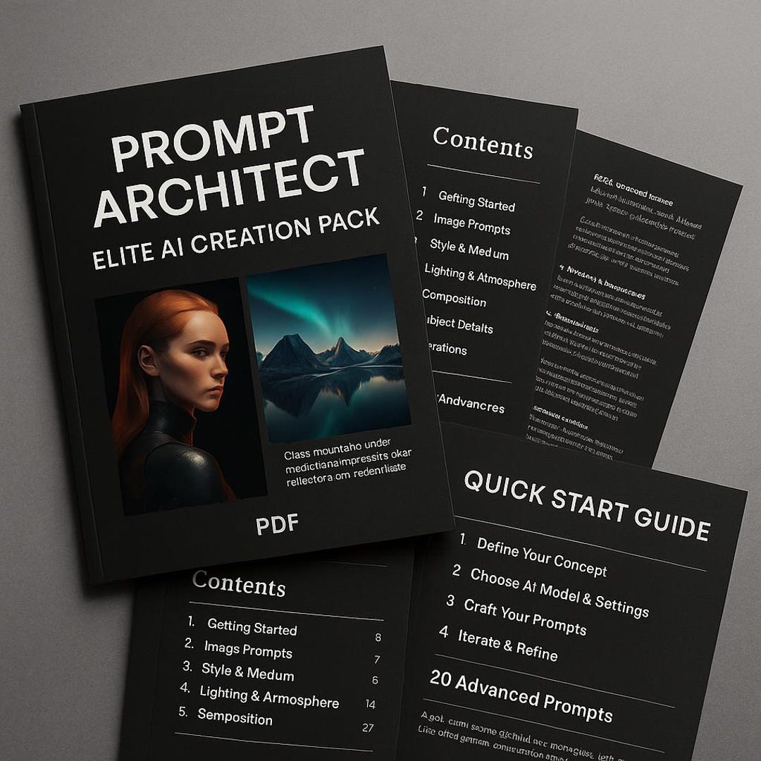 Prompt Architect Pack | Elite AI Prompt Creation Bundle | for Chatgpt ...