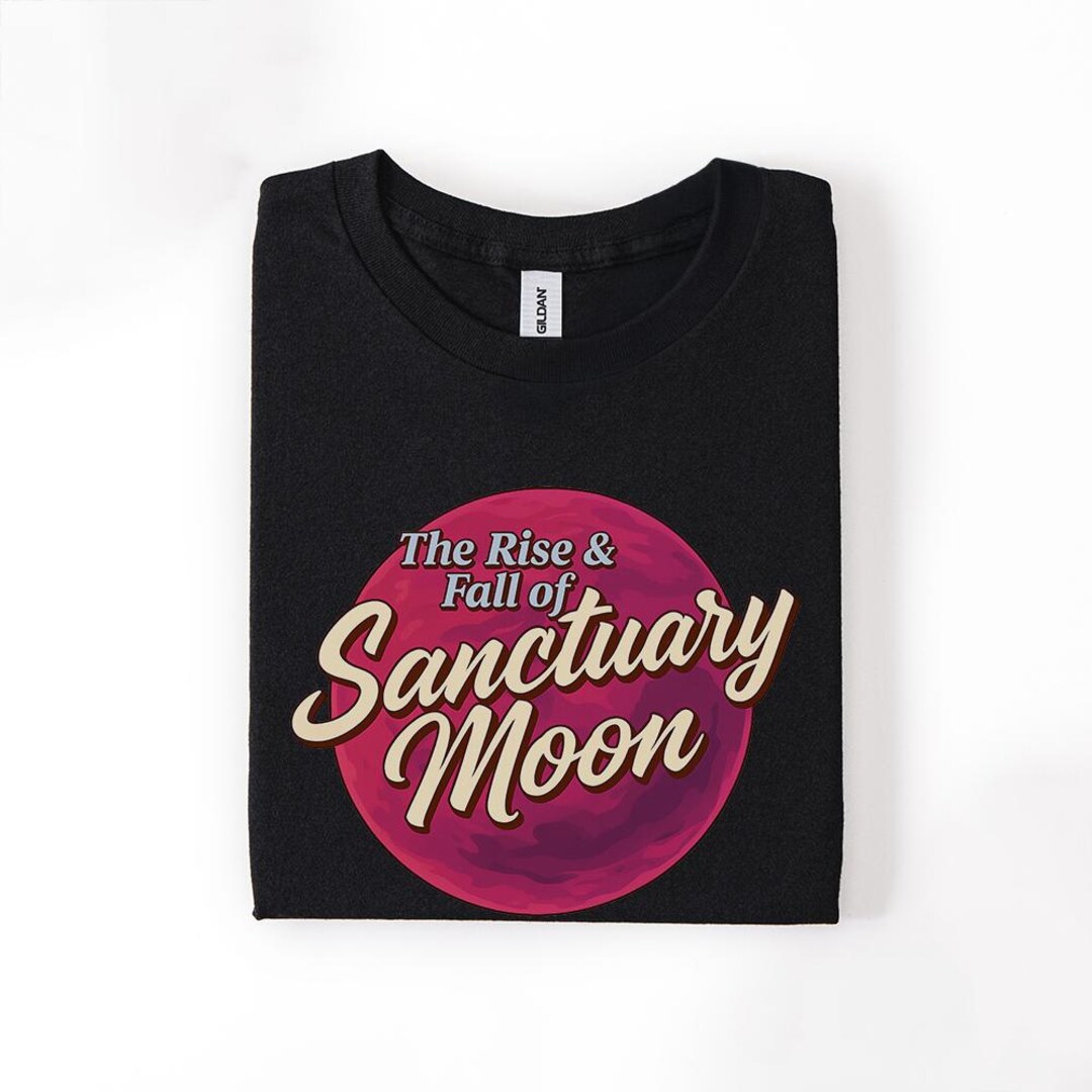 Sanctuary Moon T-shirt, Murderbot TV Series - Unisex Tee Shirt, Sci-fi ...