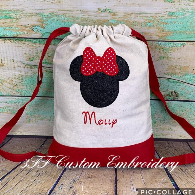 Minnie Mouse Backpack - Etsy
