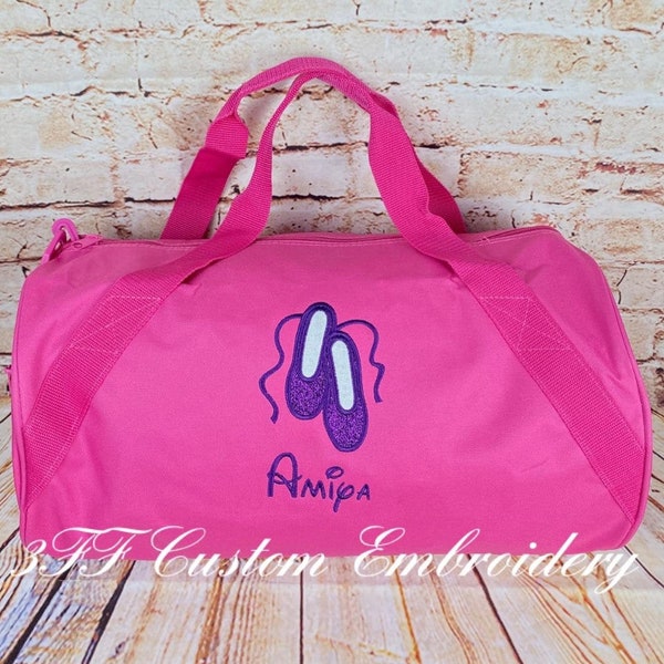 Personalized Duffel Bag Girls Dance - Etsy