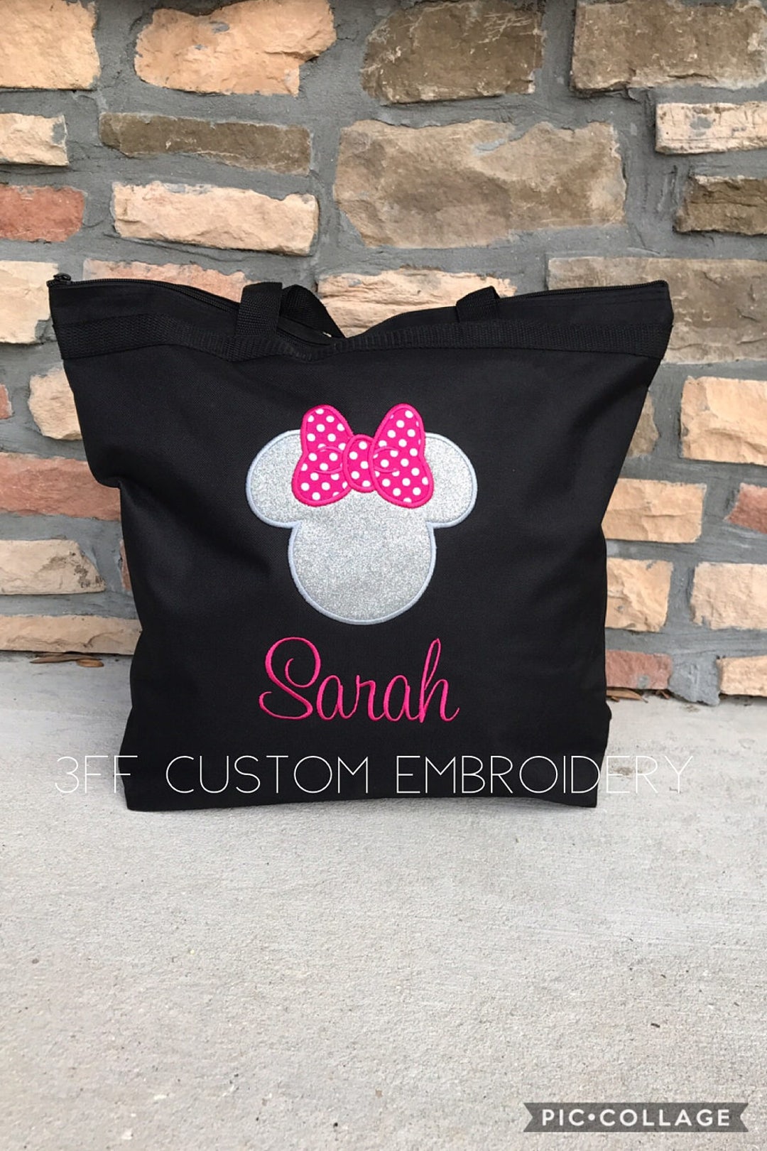 Personalized Minnie or Mickey Tote Bag/disney Lover Gift/magical ...