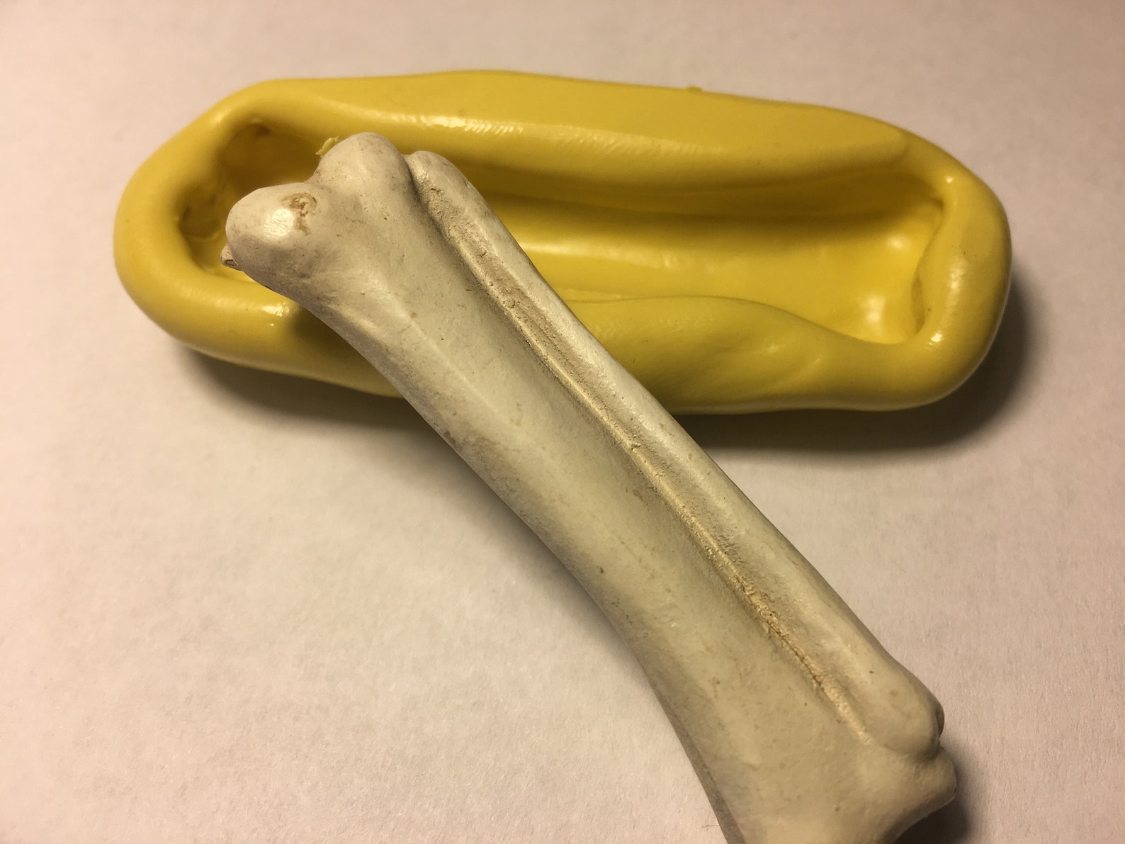 Skeleton's Bone Mold- Flexible Silicone Push Mold / Craft/ Dessert ...