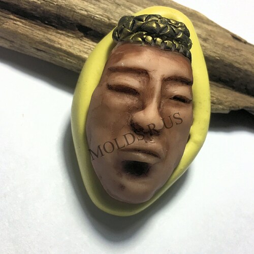 Face Altered Art Face Art Deco Flexible Silicone Mold - Etsy