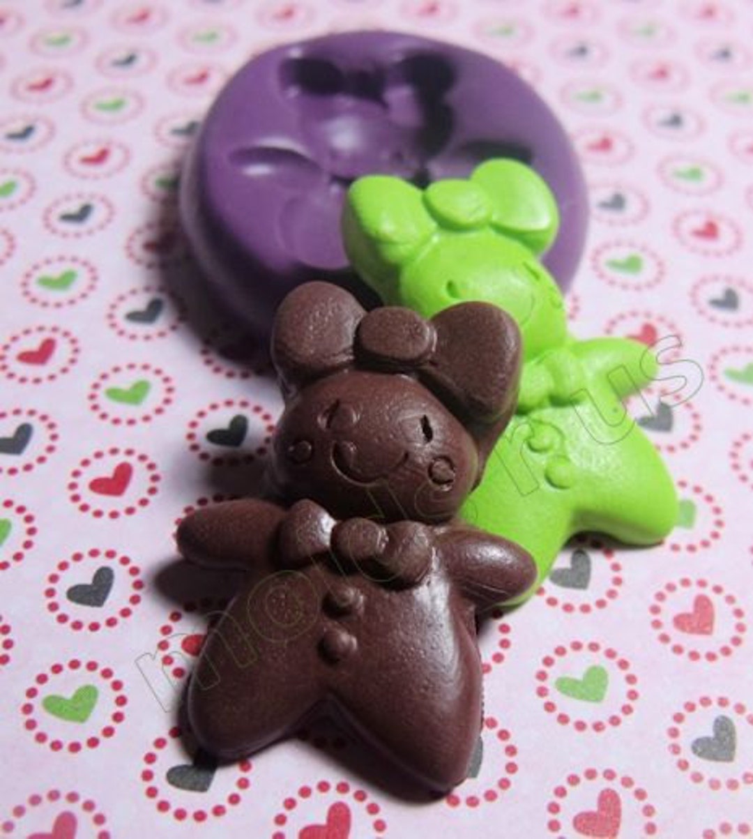 Gingerbread Girl Cookie Flexible Silicone Mold / Mould - Etsy