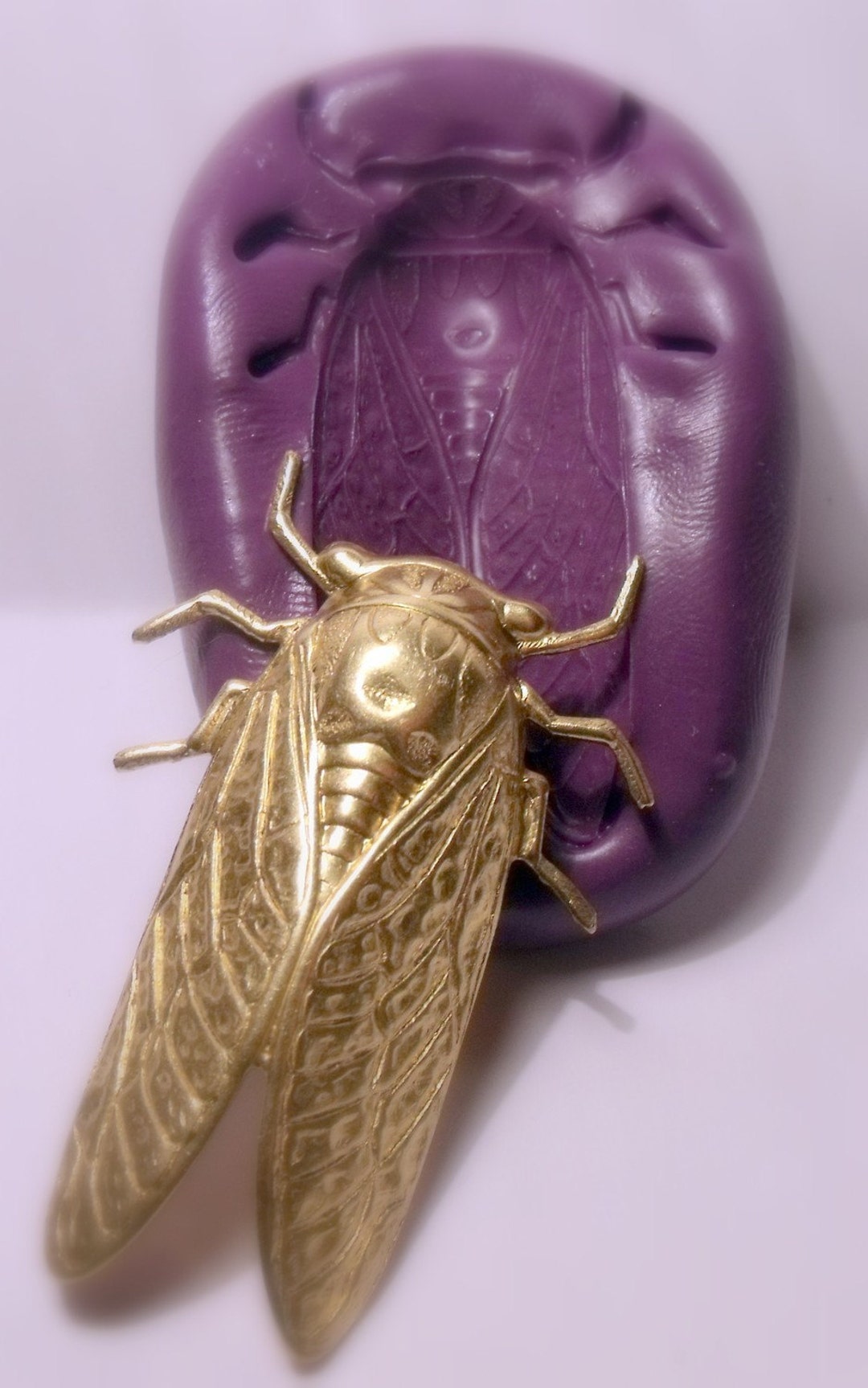 Cicada- Flexible Silicone Push Mold / Craft/ Dessert/ Mini Food / Soap ...