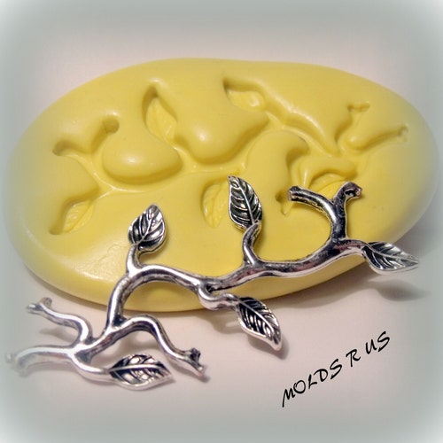 Tree Branch Mold Flexible Silicone Push Mold / Craft/ - Etsy