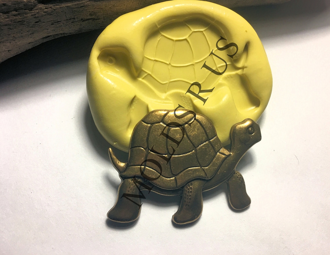 Large Turtle Flexible Silicone Mold / Mould /clay Resin - Etsy