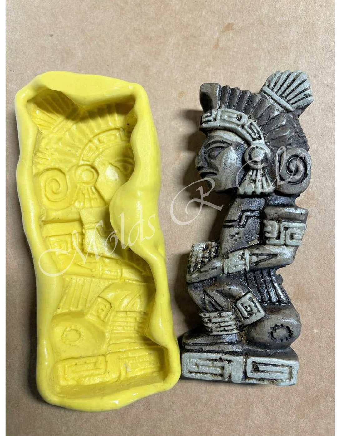 Totem Inca Silicone Mold - Etsy